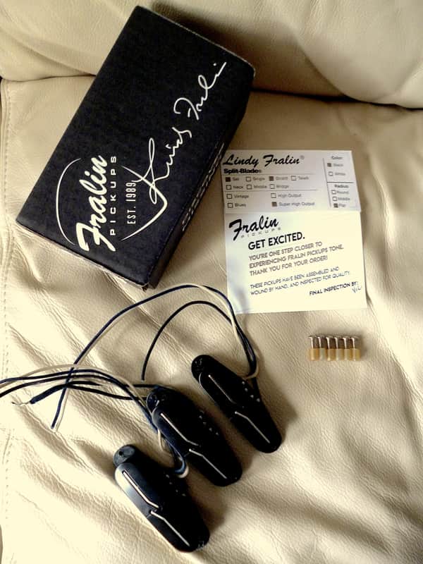 Lindy Fralin Split Blades (Super High Output Set) | Reverb UK