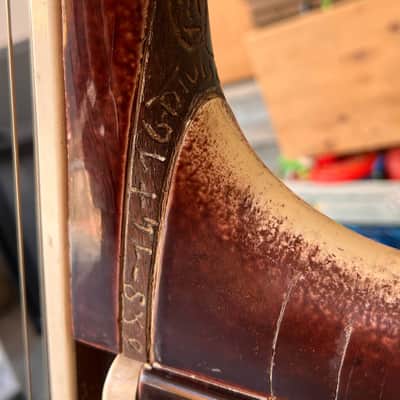 July 1960 Wandre Framez Naika Brownburst Upright Double Bass | Reverb