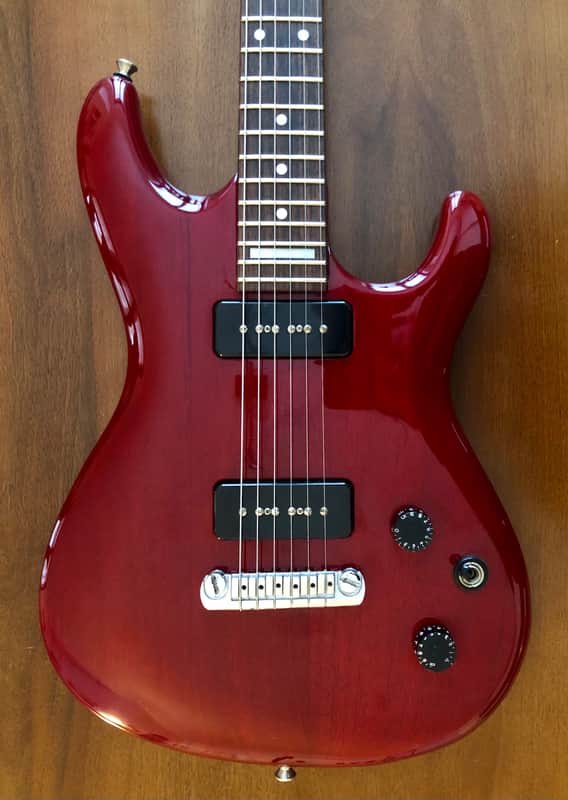 Ibanez JS700 1996 Transparent Cherry Joe Satriani JS | Reverb France