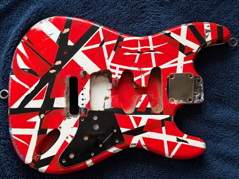 Aria 70s Body MIJ Halen Frankenstrat Floyd Rose Ready | Reverb UK