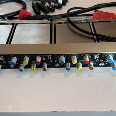 Neumann W491A Quad Parametric EQ Rack with Power Supply and | Reverb