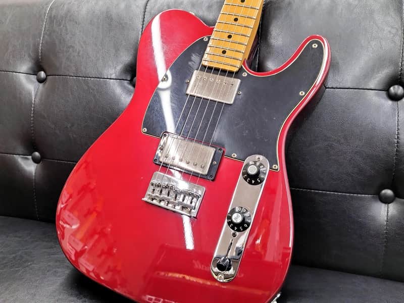 Fender Mexico Blacktop Telecaster HH Electric Guitar Black | Reverb UK