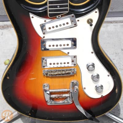 Vox Bulldog Sunburst 1966 | Reverb