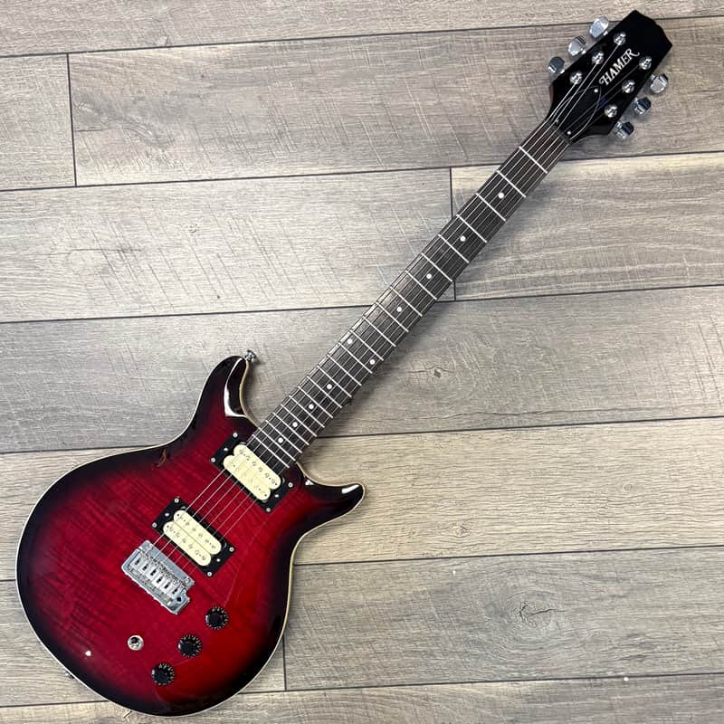 Hamer XT – Magenta Burst – Set Neck – Underrated Classic | Reverb