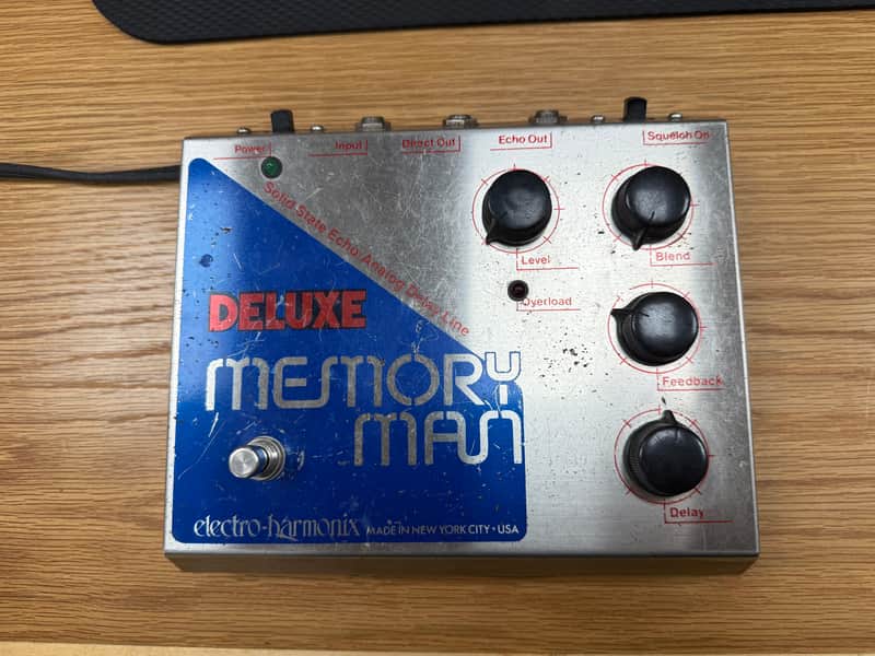 Electro-Harmonix Deluxe Memory Man 1976 - 1978 - Silver / | Reverb