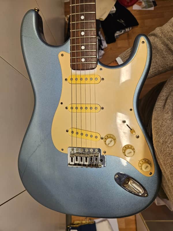Squier Stratocaster silver series 1993 Made in Japan - | Reverb