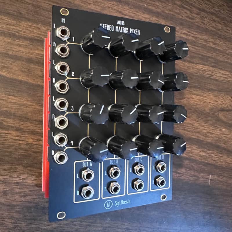 AI Synthesis Factory Built AI018 Stereo Matrix Mixer Eurorack | Reverb