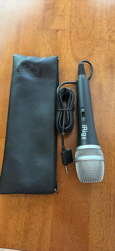 IK Multimedia iRig Mic Handheld Condenser for iOS 2011 - | Reverb