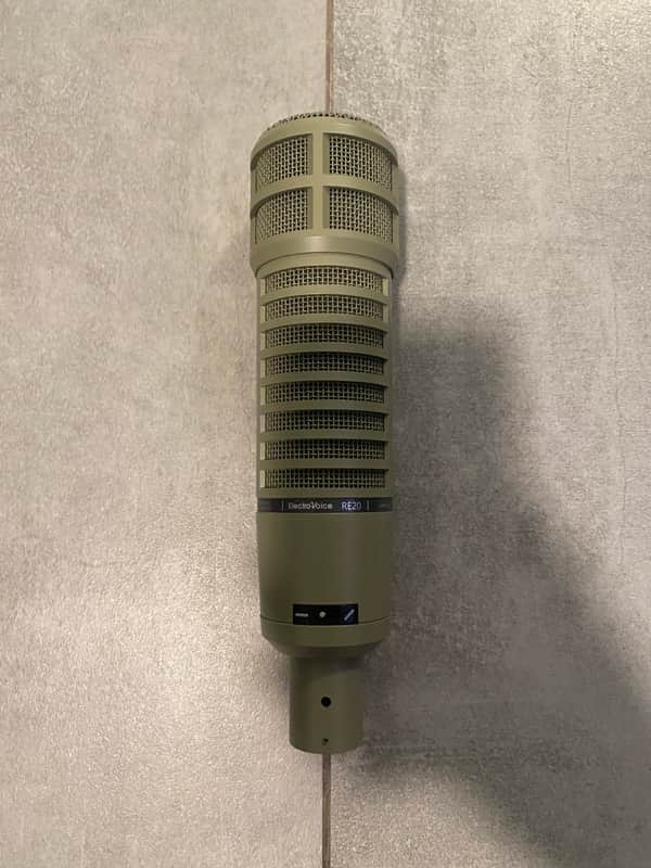 Electro-Voice RE20 Dynamic Mic – Broadcast / Vocals / Kick / | Reverb