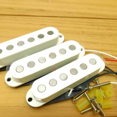 Quarter Pound Single Coil Strat Pickup Set 12k Alnico 5 | Reverb