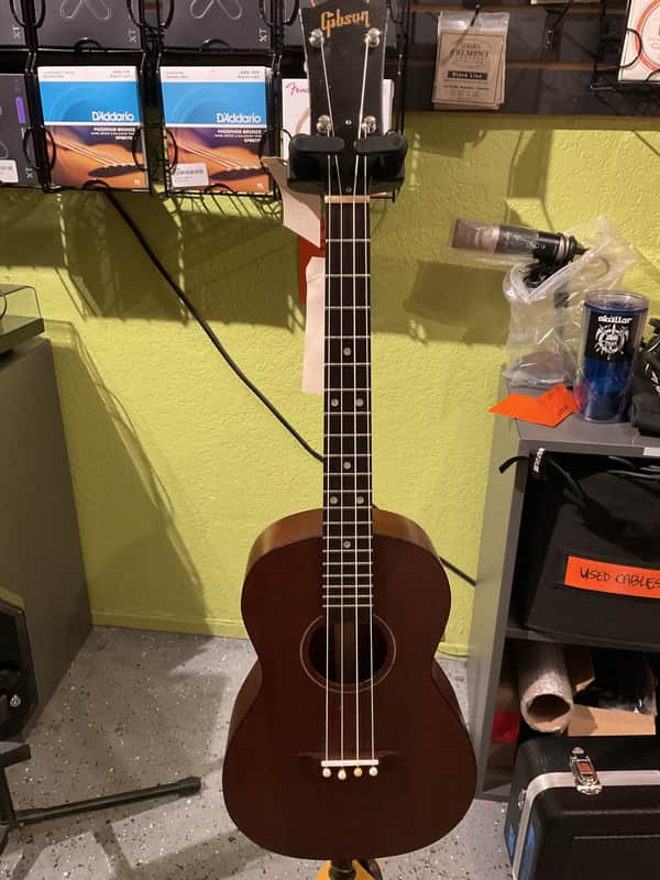 gibson baritone ukelele 1960's w case | Reverb