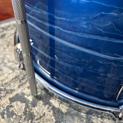 5 Piece Tama Starclassic Walnut Birch in Ocean Blue Ripple | Reverb