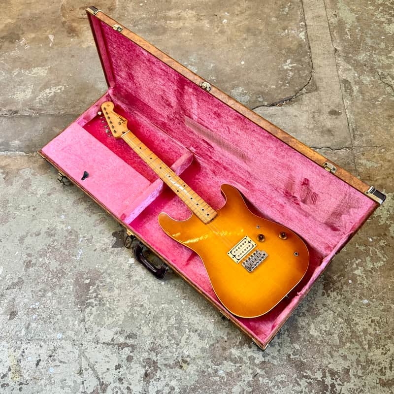 Tokai VS-60 Springy sounds 1981 - Flame sunburst super strat | Reverb