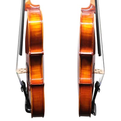 Handmade 3/4 Violin Outfit – European Flamed Tonewood, Rich | Reverb