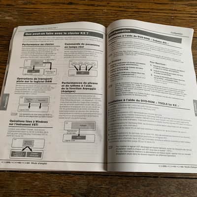 YAMAHA 2007 KX25/ KX49/ KX61 KEYBOARD MANUAL/ | Reverb Australia