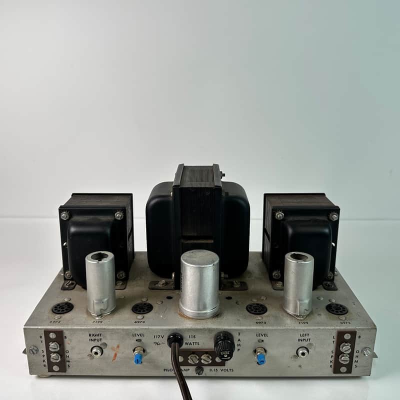Ampex 6973 Stereo Tube Amplifier Block Dual Power Amp | Reverb