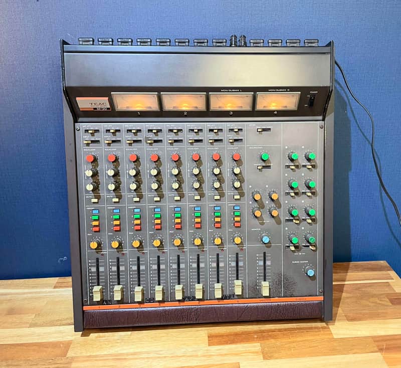 Teac M-30 Vintage 8-Channel Analog Mixer 80s | Reverb