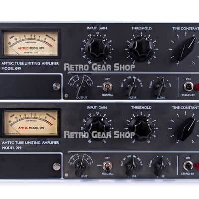 Amtec Model 099 Vari-Mu Tube Compressor Matched | Reverb Australia