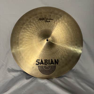 Sabian 20" AAX Studio Ride Cymbal 1993 - 2001 - Natural | Reverb