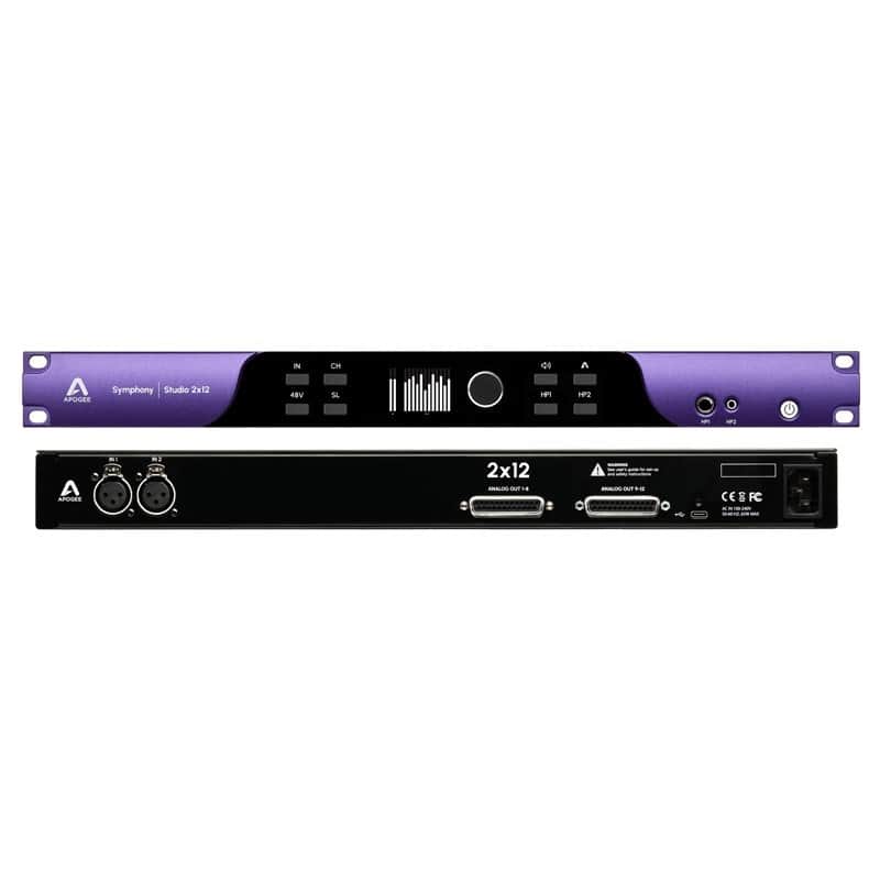APOGEE Symphony Studio 2x12 (Apogee) (Audio Interface) | Reverb