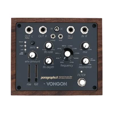Vongon Paragraphs II Desktop Filter Processor (MKII) | Reverb