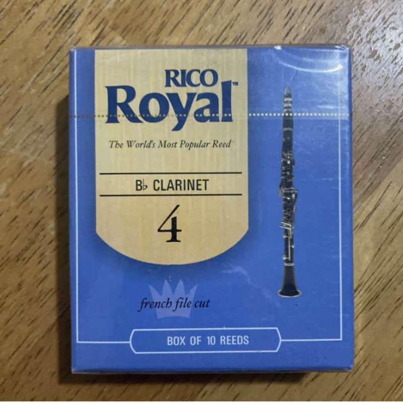Rico Royal clarinet reeds #4 - Box of 10 | Reverb