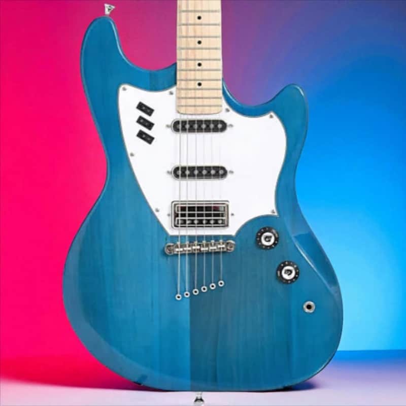 Guild Surfliner Electric Guitar â€“ Catalina Blue | Retro | Reverb