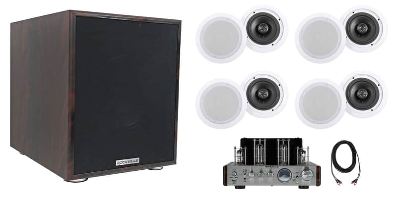 Rockville Blutube Dark WD 70 Watt Bluetooth Tube | Reverb
