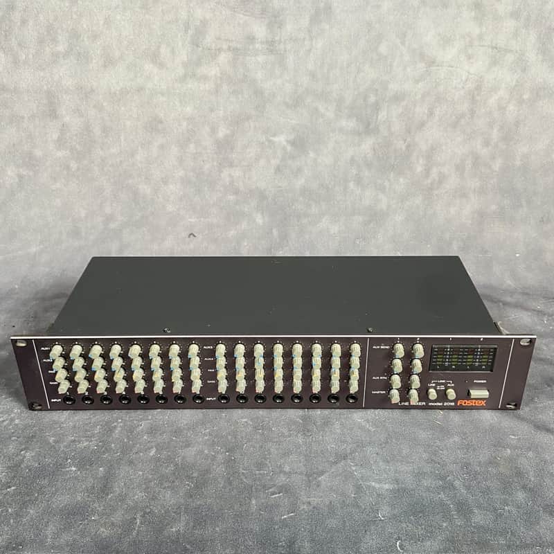 Vintage Fostex Model 2016 16-Channel Line Mixer | Reverb