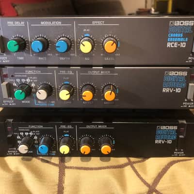 Boss RRV-10 Micro Rack Series Digital Reverb 1987 - 1990 - | Reverb