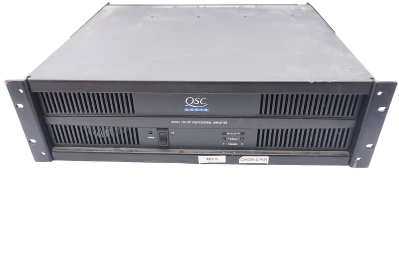 QSC ISA450 Two-Channel Commercial Power Amplifier | Reverb Australia