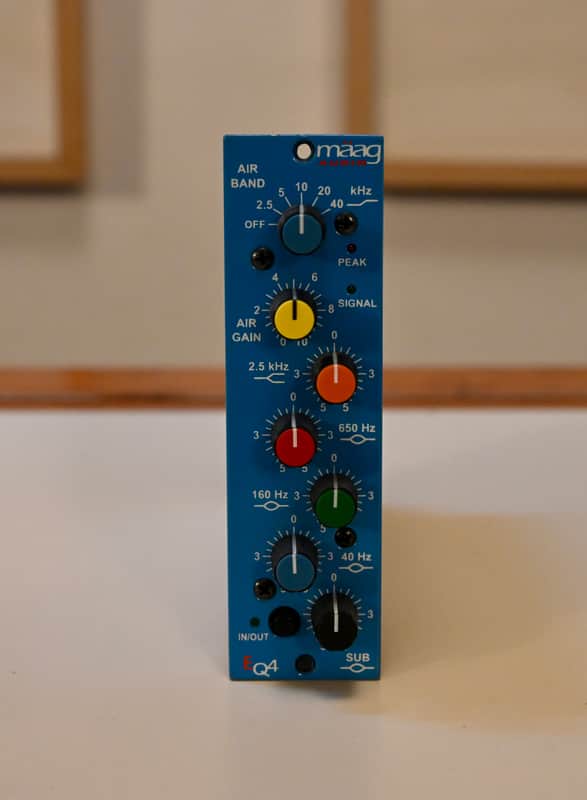 Maag Audio EQ4 500 Series Equalizer Module 2010s - Blue | Reverb