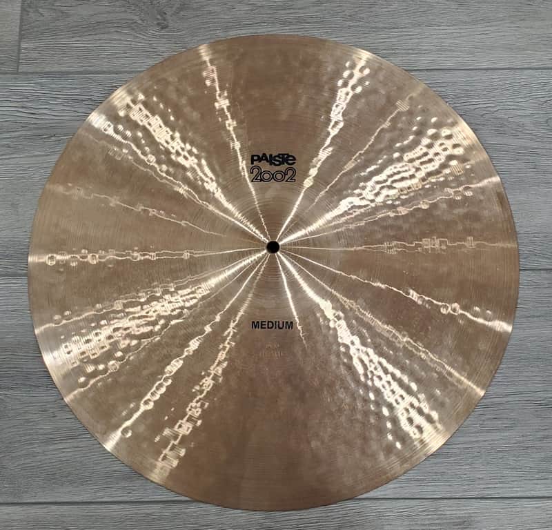Paiste 20" 2002 "Black Label" Medium Cymbal (Rare, Mint!) | Reverb