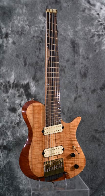 Kiesel Zeus Multiscale 8 String Electric w Flame Maple Top & | Reverb
