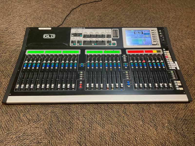 Allen & Heath GLD 112 2017 Chrome + Dante Card + Stage Boxes | Reverb