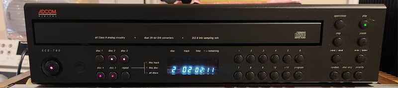 Adcom Adcom GCD-700 is a 5-disc carousel CD changer 1997 - | Reverb
