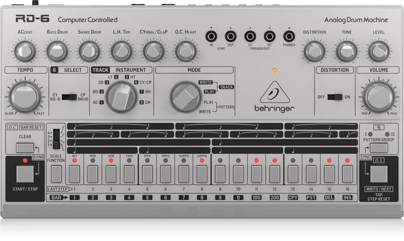 Behringer RD-6 Analog Drum Machine | Reverb