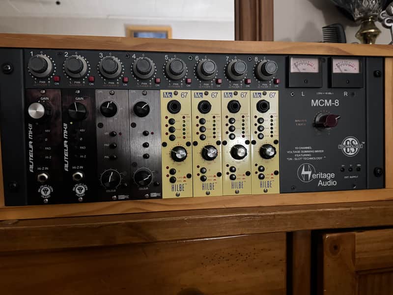 Heritage Audio MCM-8 8-Slot Powered 500 Series Rack with | Reverb