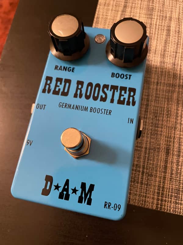 D*A*M Red Rooster Booster 2000s - Blue | Reverb