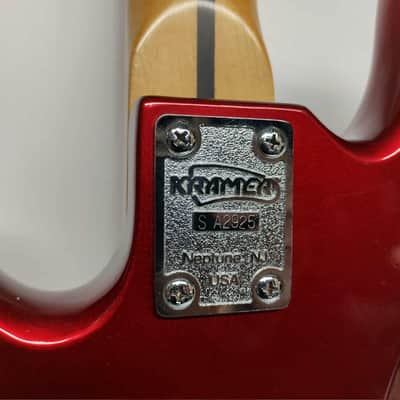 Kramer Striker 700ST Electric 4-Strings Bass 1981 - Red | Reverb