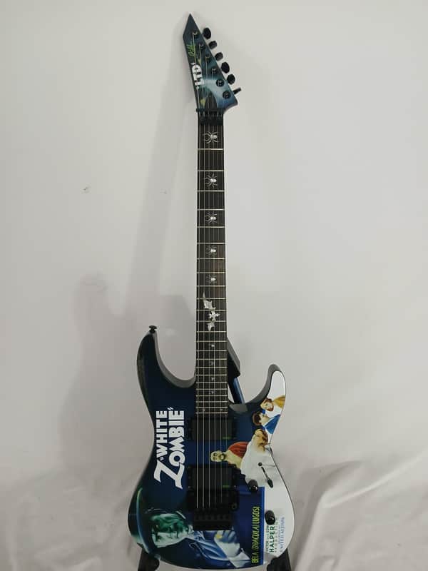 ESP LTD KH-WZ Kirk Hammett Signature White Zombie 2014 - | Reverb