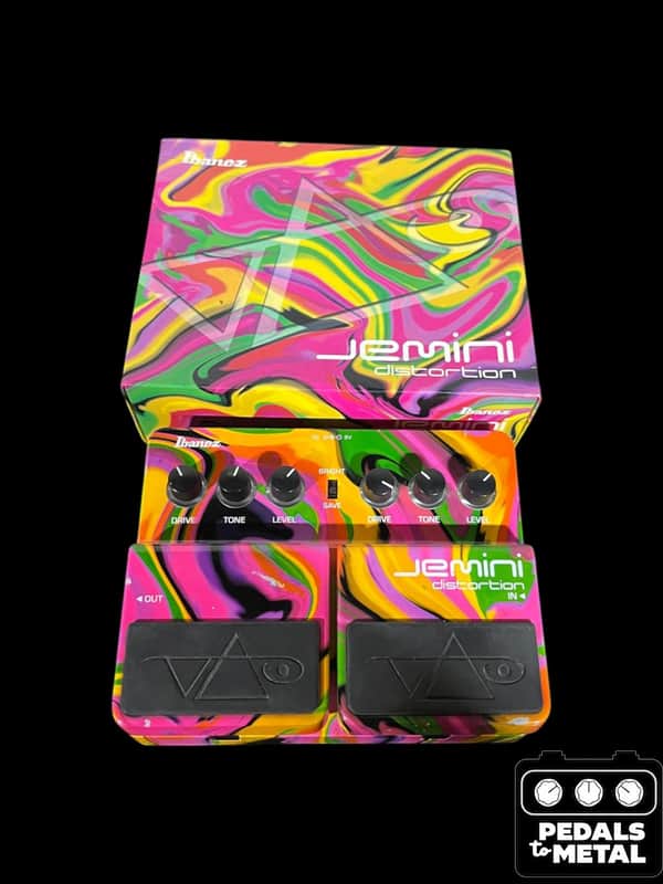 Ibanez Jemini Distortion Steve Vai Signature Pedal - Swirl - | Reverb