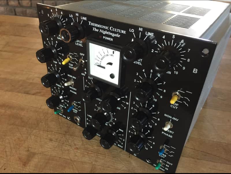 Thermionic Culture Nightingale Dual-Channel Mic Pre / EQ with | Reverb