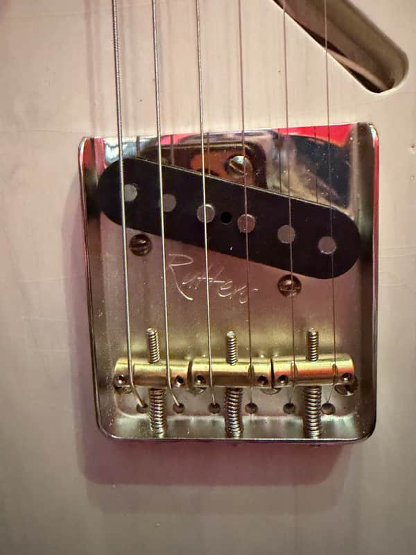 Rutters Nickel-Plated 464 Marine Brass Vintage Bridge 464 | Reverb