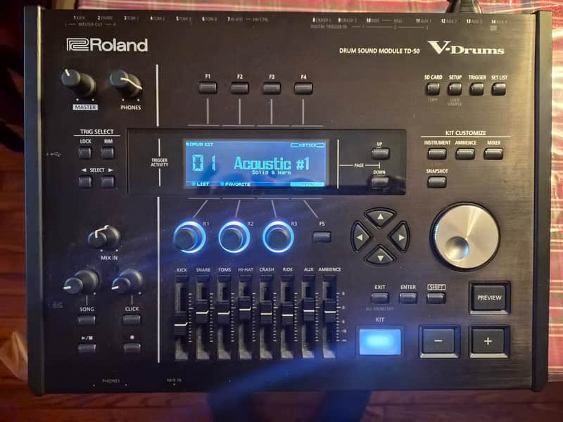 Roland TD50X/2021 TD50 Upgrade - Black | Reverb