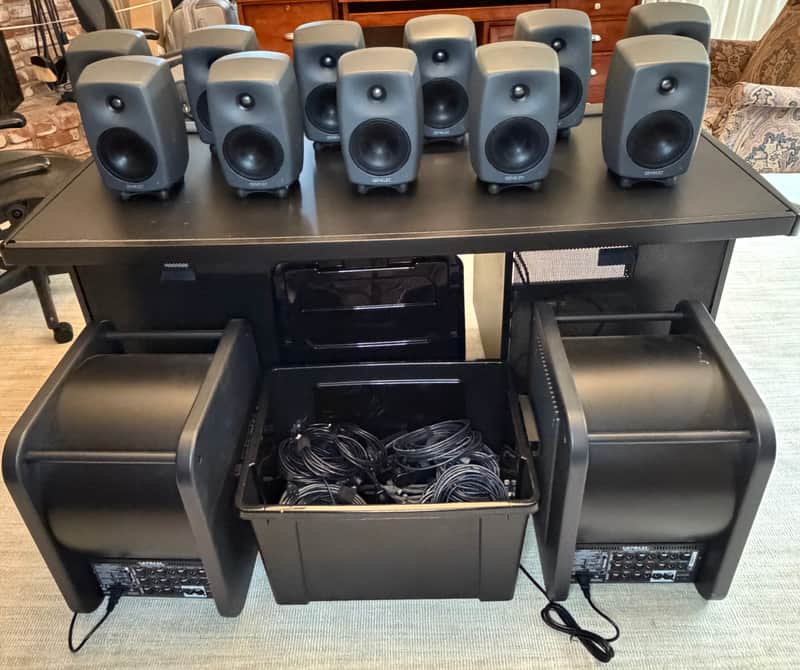 Genelec 7.1.4 Immersive Audio Studio Monitor System 2022 - | Reverb