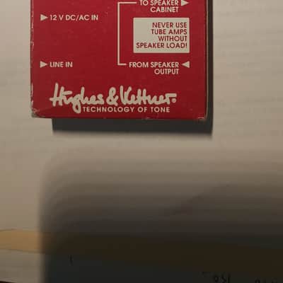 Hughes & Kettner Red Box Mk I - Red | Reverb