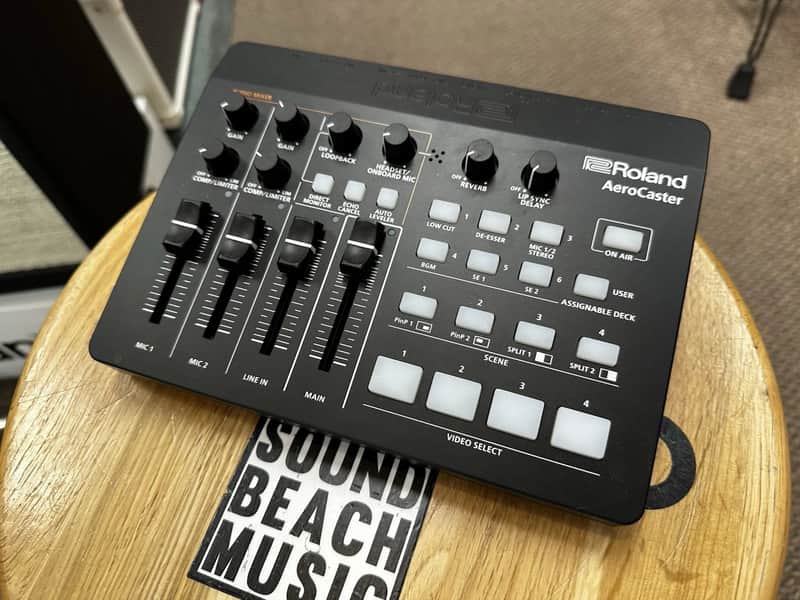 Roland VRC-01 AeroCaster Live Streaming Video/Audio System w/ | Reverb
