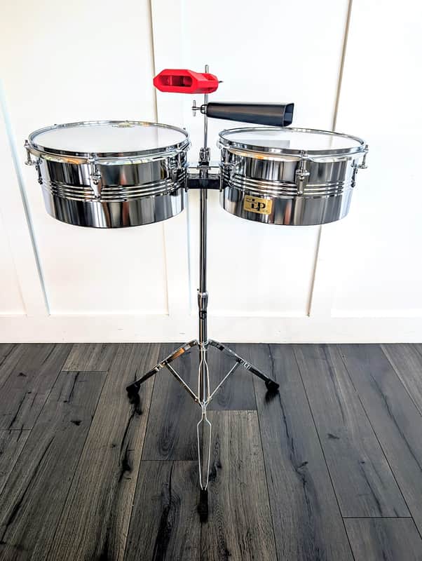 Vintage Latin Afro Cuban Style 13" and 14" Timbales Drum | Reverb