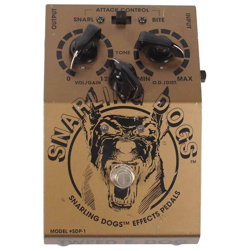 Snarling Dogs Tweed E. Dog Overdrive/Distortion Pedal USED | Reverb